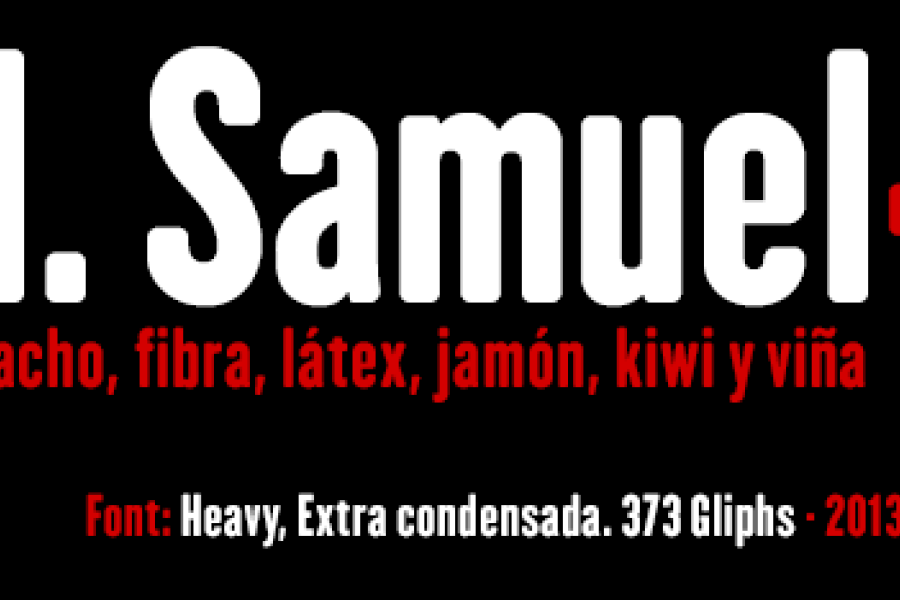 H.H. Samuel Font · 1001 Fonts