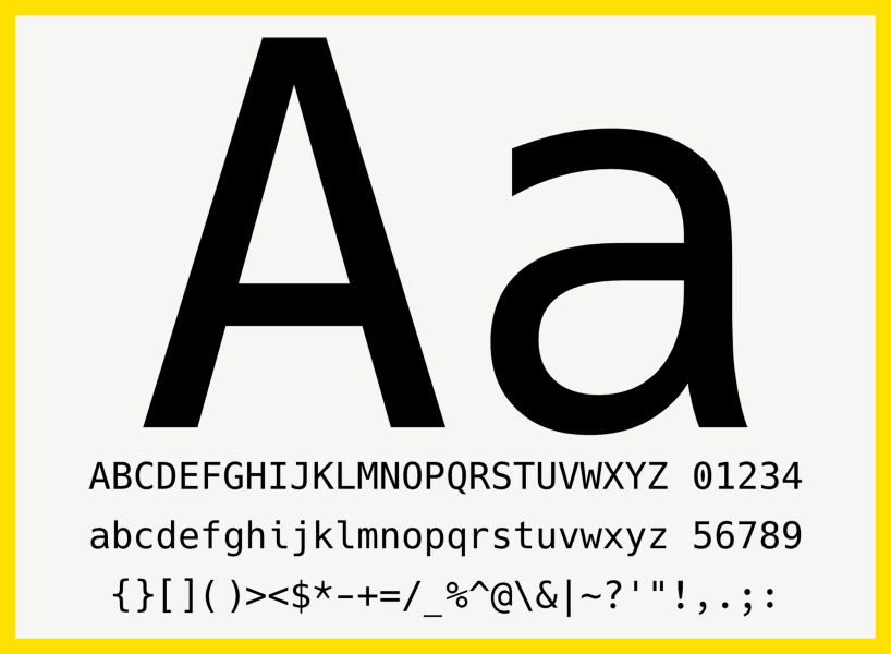 Hack Font Family · 1001 Fonts