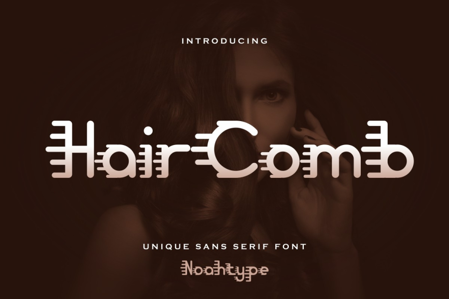Hair Comb Demo Font Family · 1001 Fonts