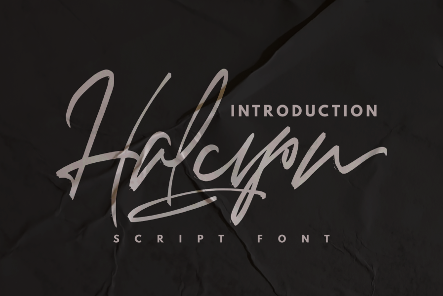 Halcyon FREE Font · 1001 Fonts