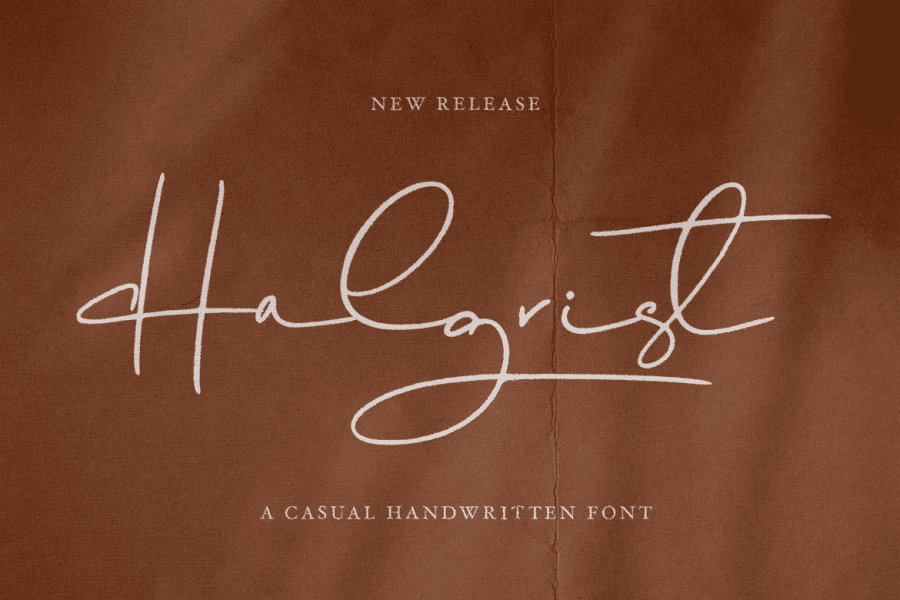 Halgrist Personal Use Only Font · 1001 Fonts