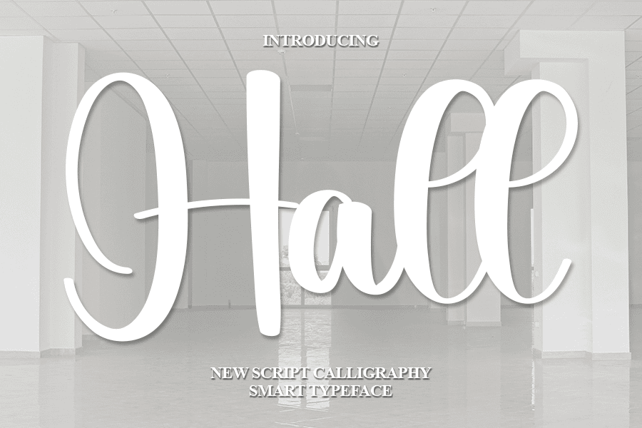 Hall Font · 1001 Fonts