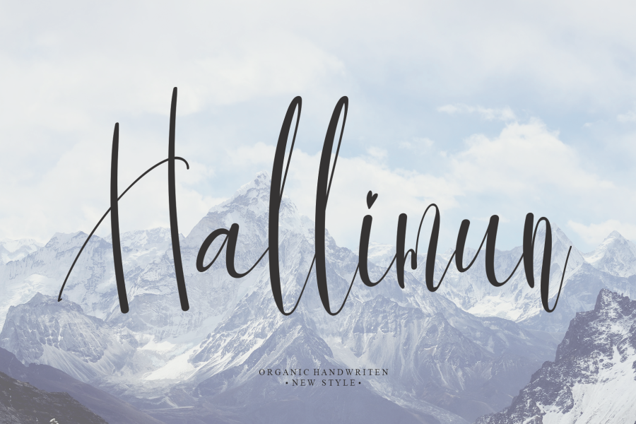 Hallimun Font · 1001 Fonts