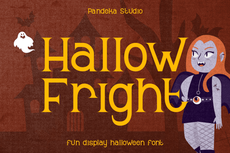 1 Free Bats, Haunted House, Vintage Font · 1001 Fonts