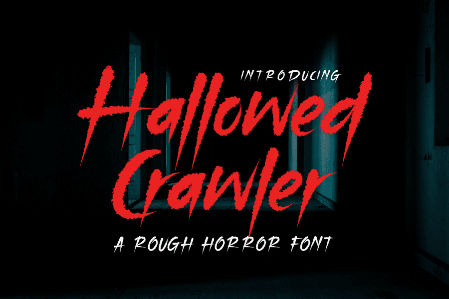Hallowed Crawler Font · 1001 Fonts