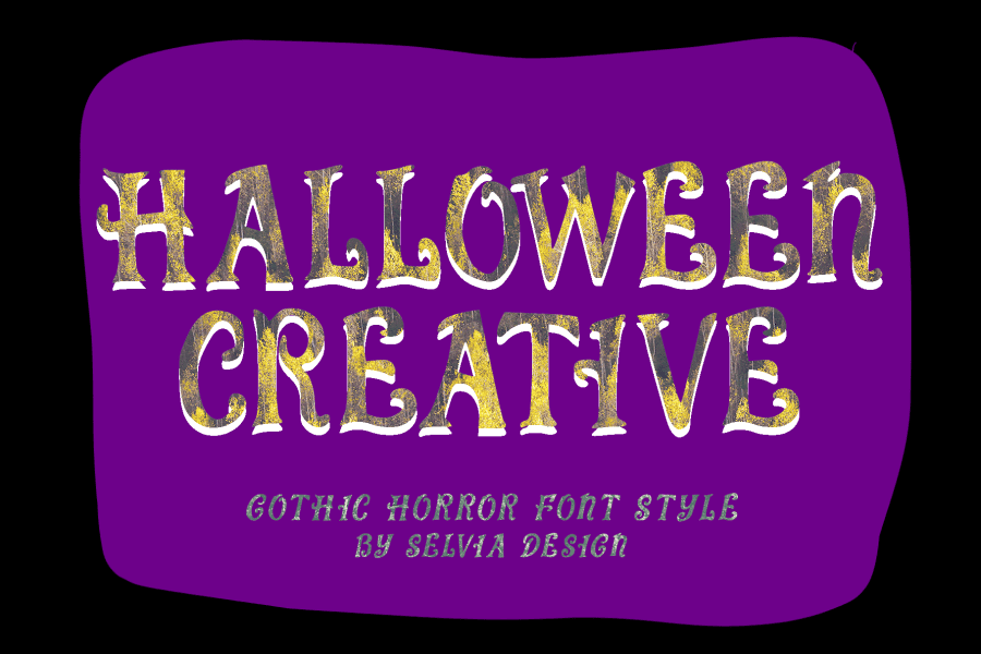 Halloween Creative Demo Font Family · 1001 Fonts