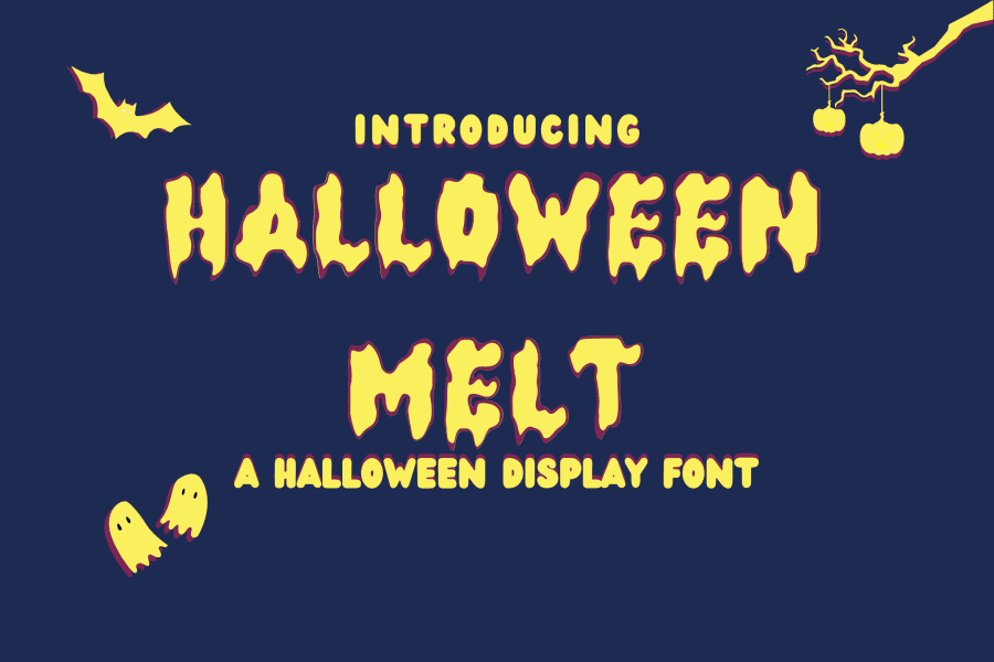 Halloween Melt Font · 1001 Fonts