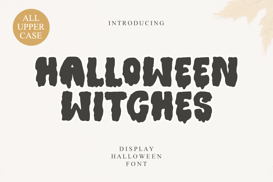 Halloween witches Font · 1001 Fonts