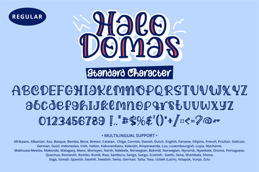 Halo Domas Font Family · 1001 Fonts