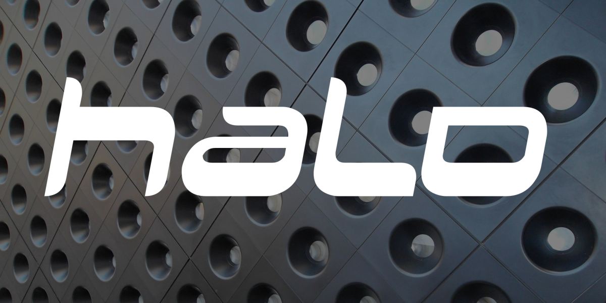 Halo Font · 1001 Fonts