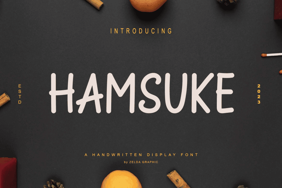 Hamsuke-Personal Use Font · 1001 Fonts