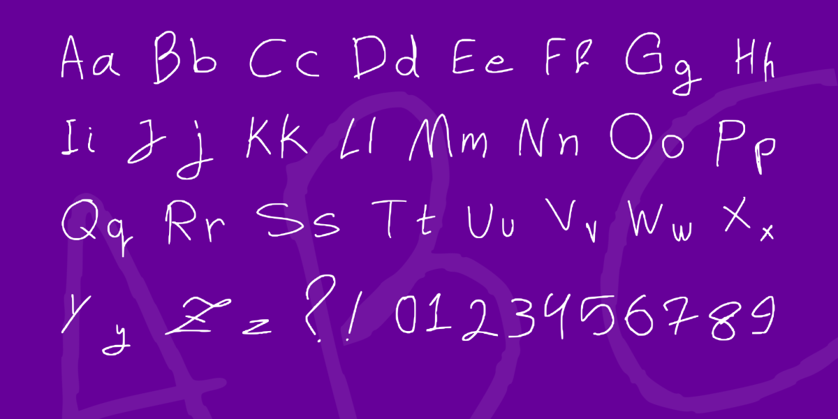 Hana Handwriting Font · 1001 Fonts