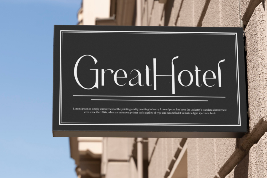 36 Free Hotel Fonts · 1001 Fonts