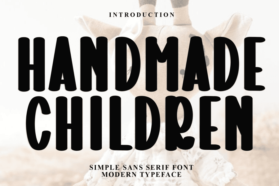 Handmade Children Font · 1001 Fonts