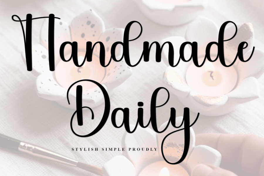 Handmade Daily Font · 1001 Fonts