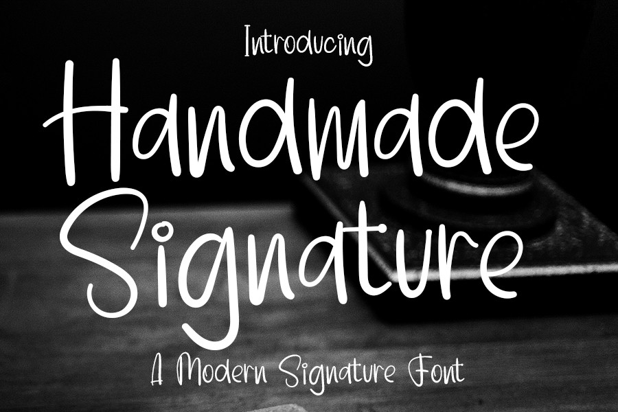 Handmade Signature Font · 1001 Fonts