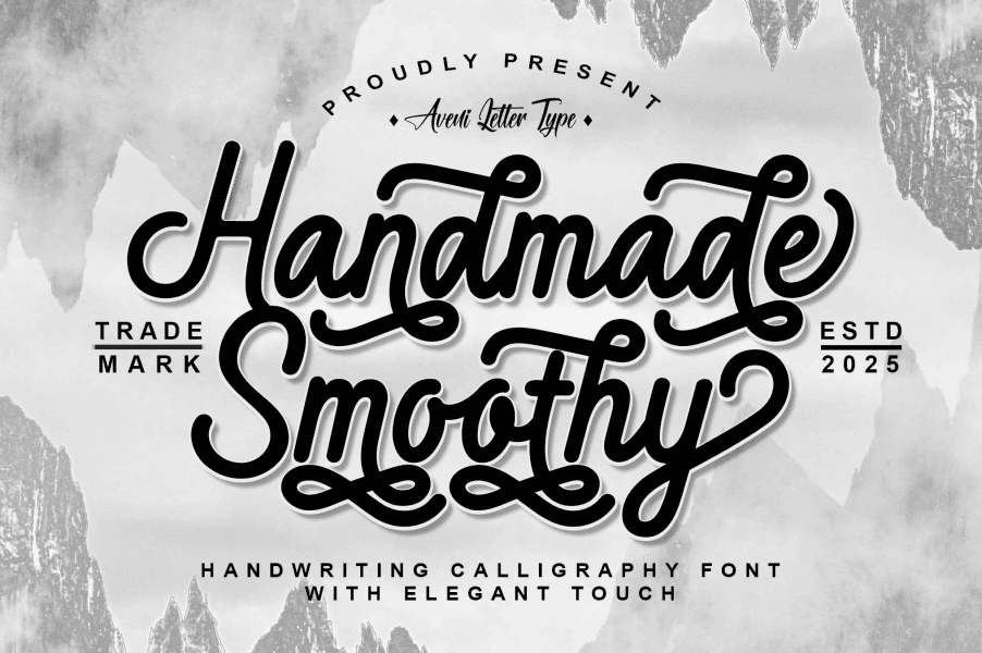 Handmade Smoothy Font · 1001 Fonts