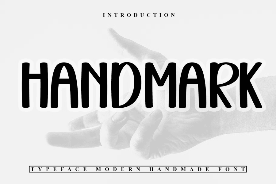 Handmark Font · 1001 Fonts