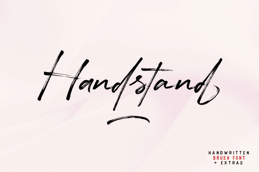 Handstand Font Family · 1001 Fonts