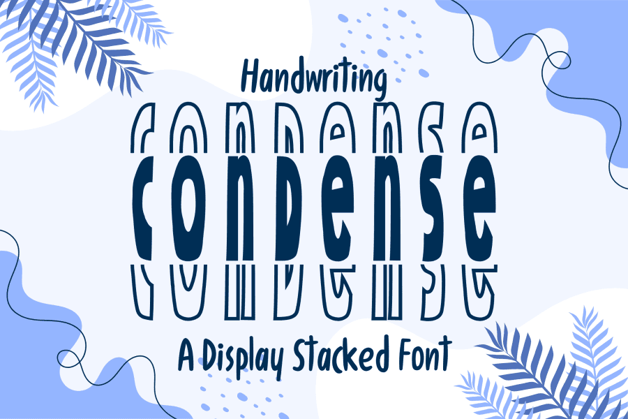 2 Free Tight Layout Fonts · 1001 Fonts