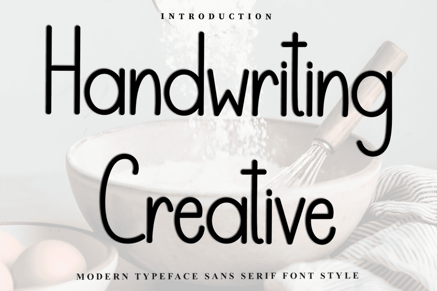 Handwriting Creative Font · 1001 Fonts