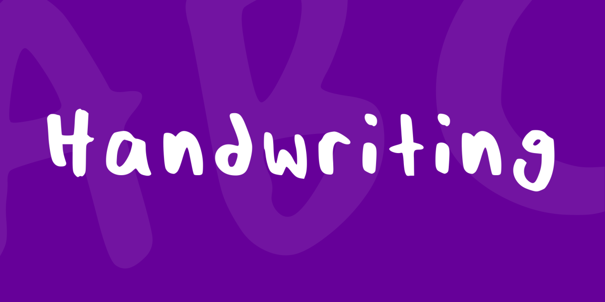 Handwriting Font · 1001 Fonts