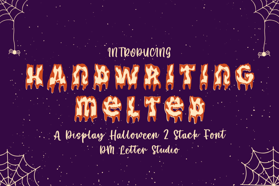 2 Free Melted Ink Fonts · 1001 Fonts