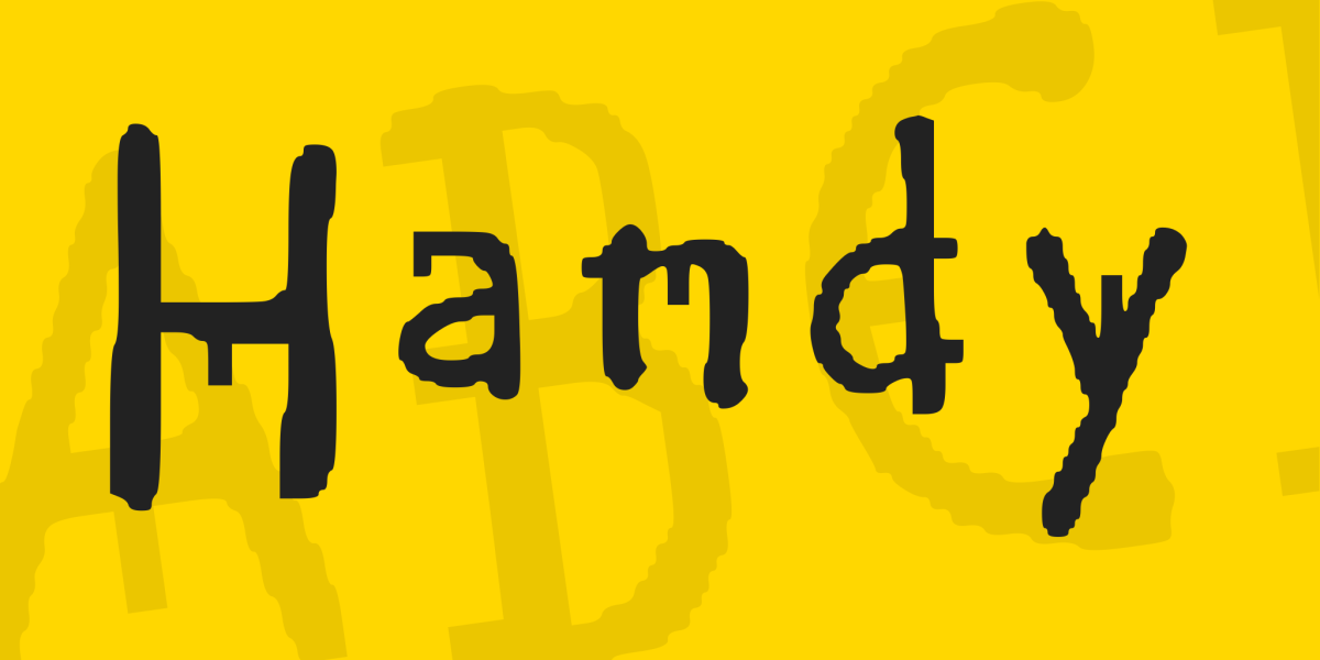 Handy Font · 1001 Fonts