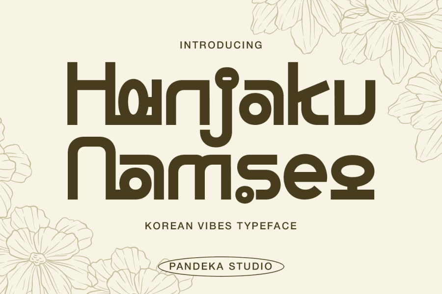 Hanjaku Namseo DEMO Font · 1001 Fonts