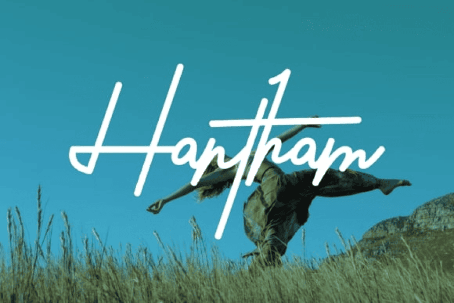 Hantham Font · 1001 Fonts