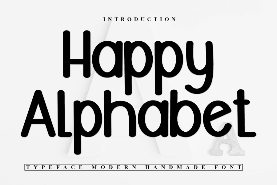 Happy Alphabet Font · 1001 Fonts