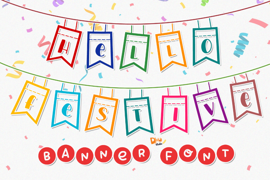 Happy Festive Font · 1001 Fonts