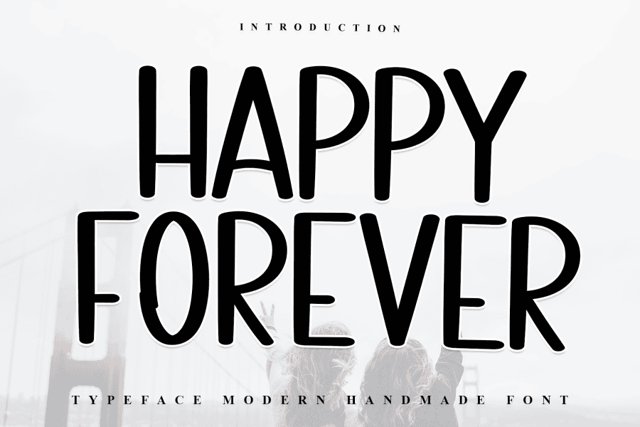 Happy Forever Font · 1001 Fonts