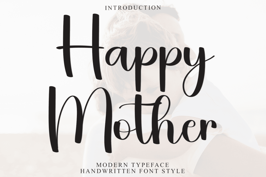 Happy Mother Font · 1001 Fonts