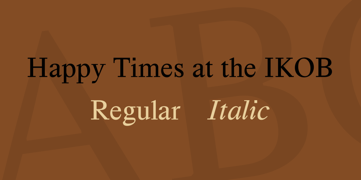 Happy Times at the IKOB Font Family · 1001 Fonts