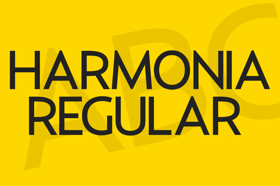 Harmonia Font · 1001 Fonts