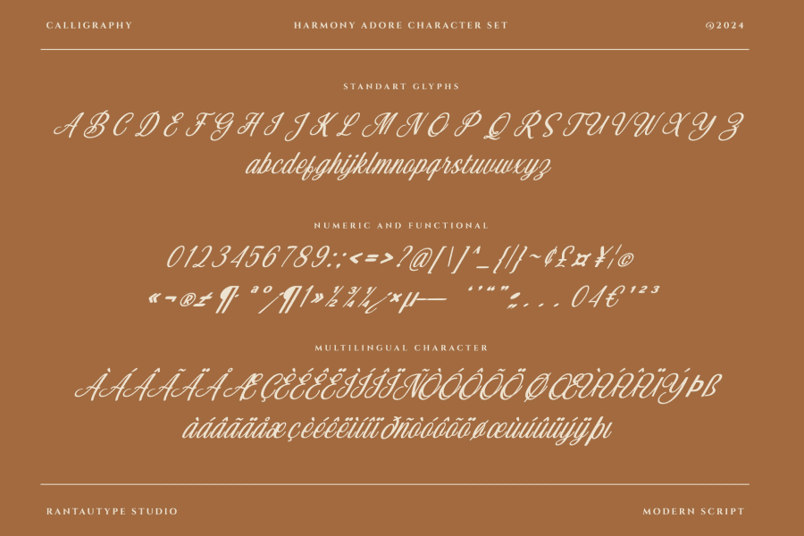 Harmony Adore Font · 1001 Fonts