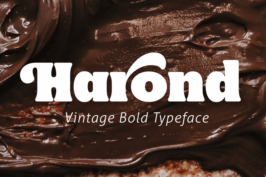 Harond Font · 1001 Fonts