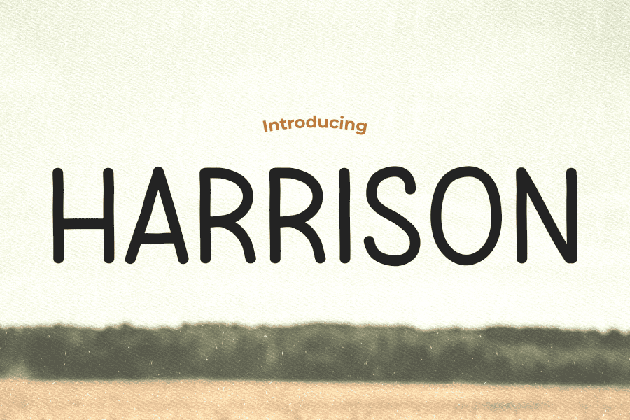 HARRISON Font · 1001 Fonts