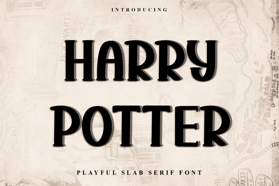 Harry Potter Font · 1001 Fonts