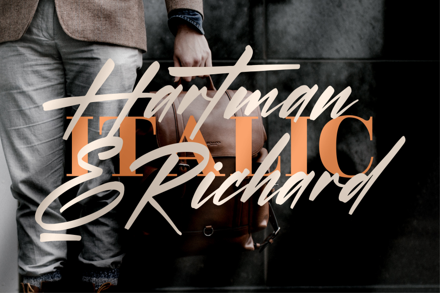 Hartman & Richard Font Family · 1001 Fonts