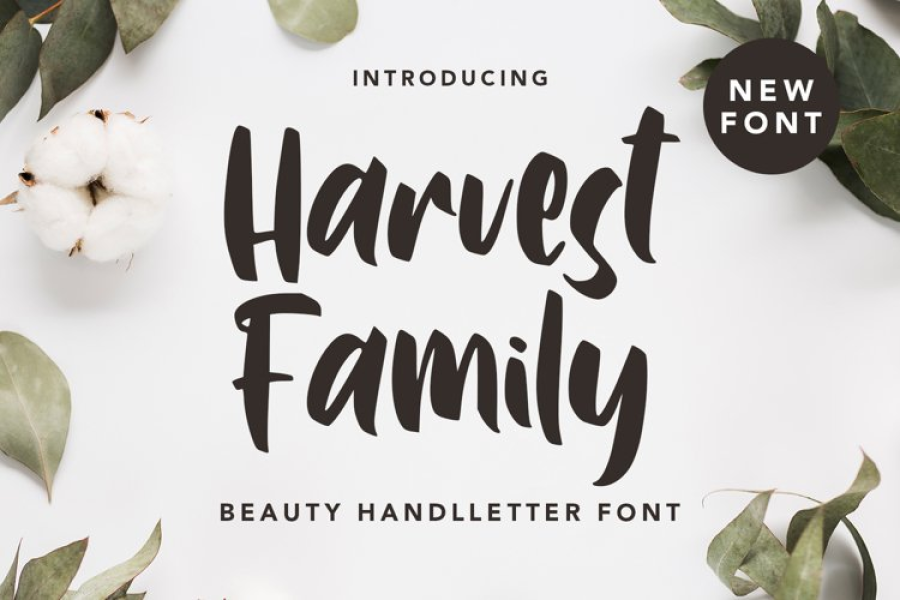 Harvest Family Font · 1001 Fonts