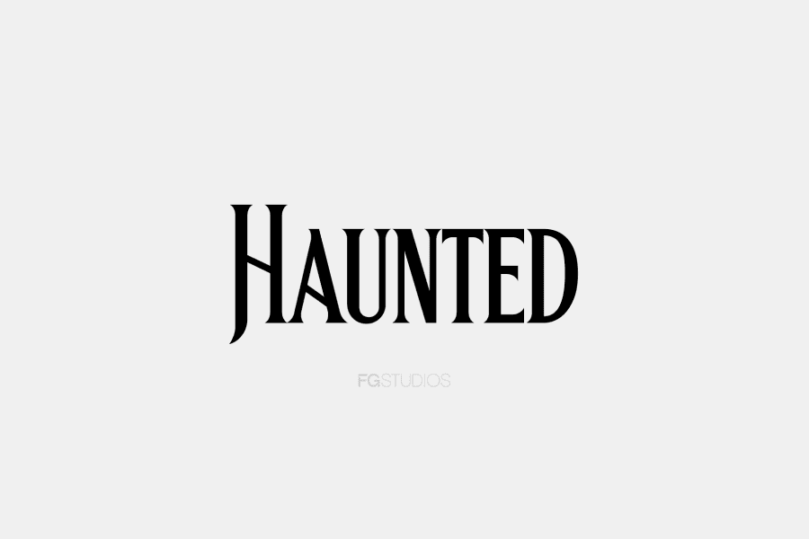 Haunted Font · 1001 Fonts