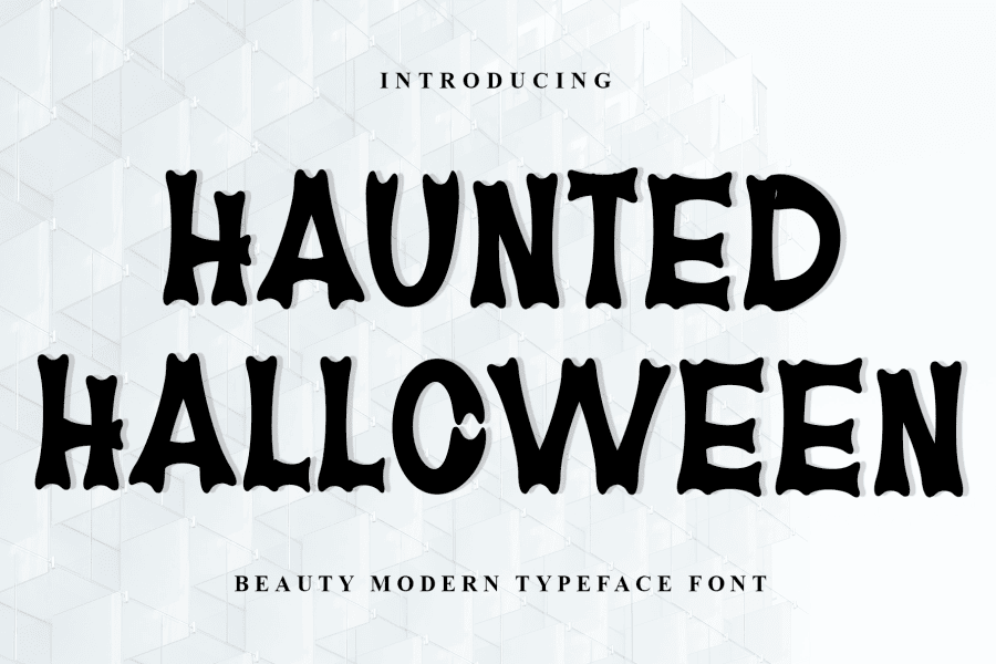 Haunted Halloween Font · 1001 Fonts