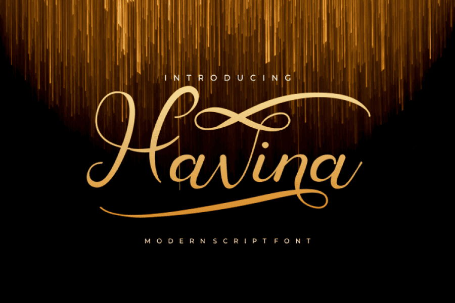 Havina Font · 1001 Fonts