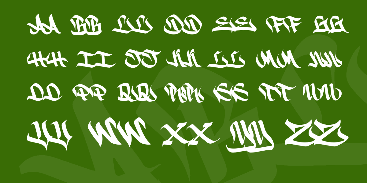 Hazard One Font · 1001 Fonts