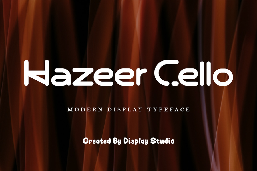 Hazeer Cello Font · 1001 Fonts