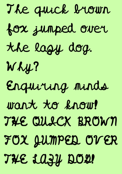 9 Free Felt Pen Fonts · 1001 Fonts