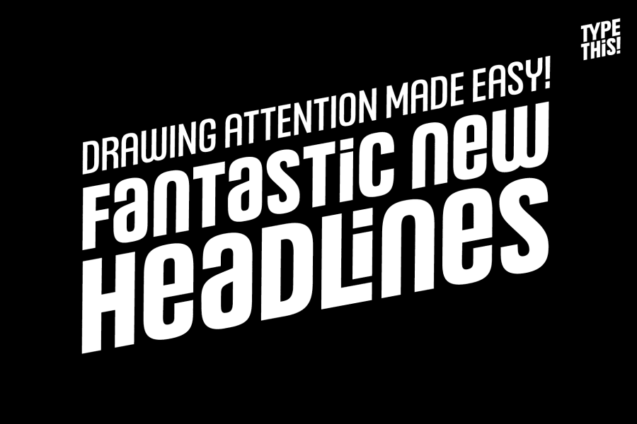 Headlines Uni Font Family · 1001 Fonts
