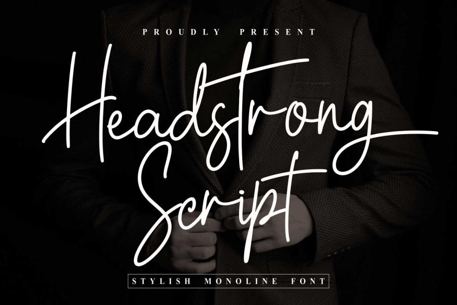 Headstrong Font · 1001 Fonts